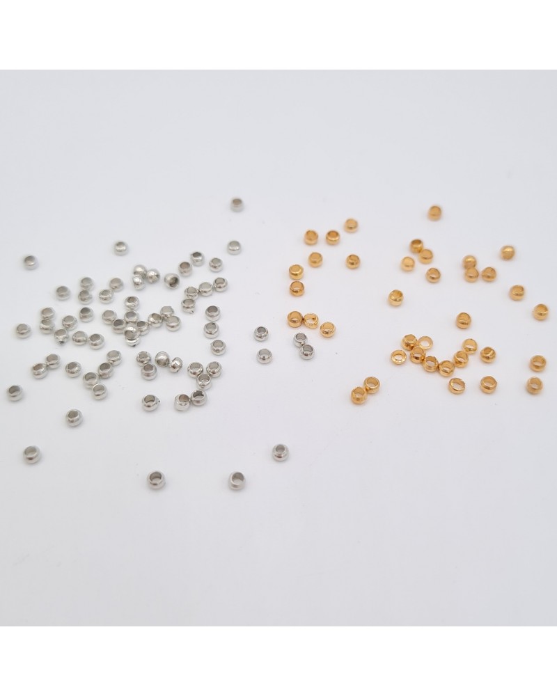 Chafas de latón, 3 gramos 240pcs| Creasentidos